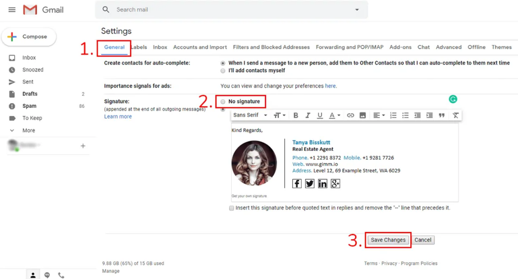 A Complete Guide On How To Add A Signature In Gmail - Identy Me